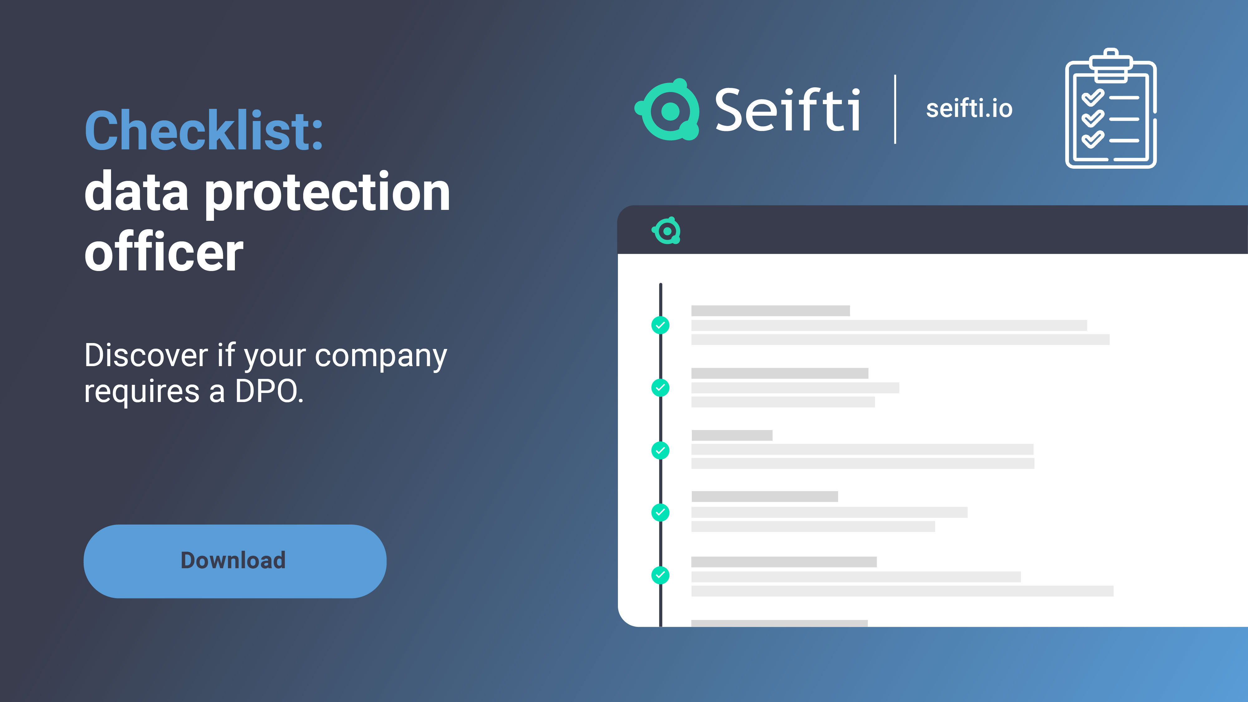 Data protection officer (DPO) appointment—checklist